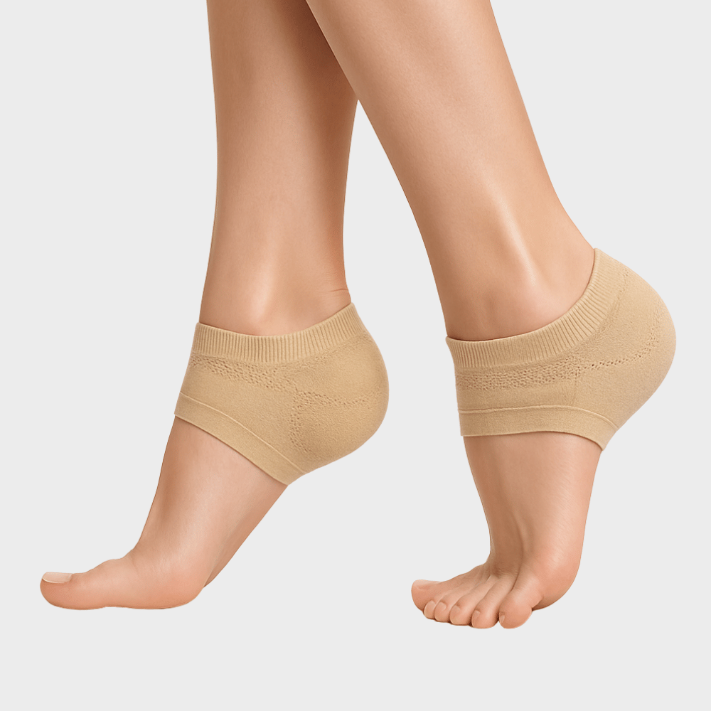 DuraFlex Padded Heel Protection Sleeves | Prevent Blisters & Dry Skin ...