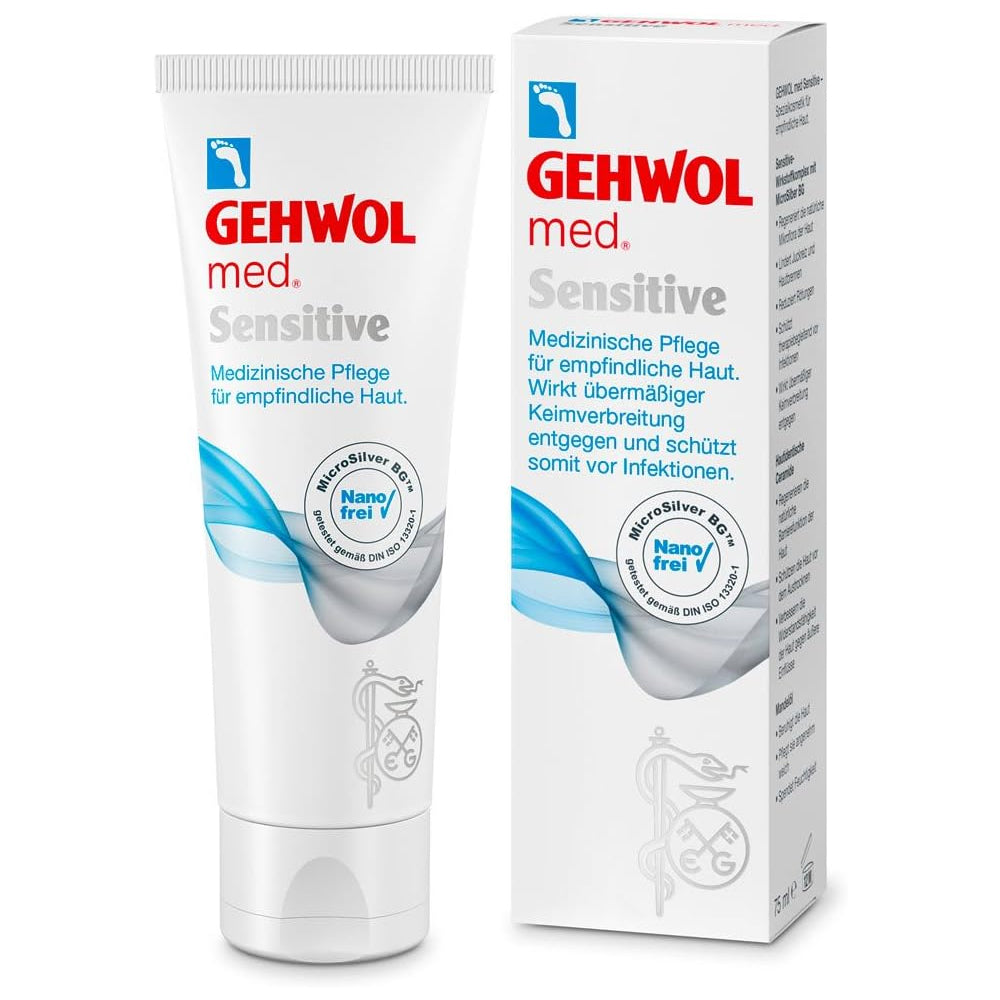 Gehwol Med Sensitive Cream - 75ml | Treats Dry & Cracked Skin — Feet&Feet